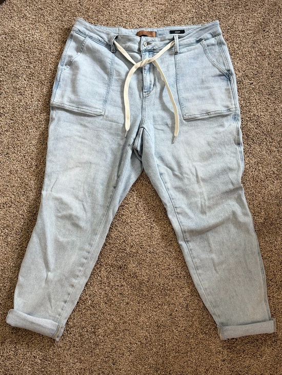Judy Blue | Pants & Jumpsuits | Judy Blue Light Wash Denim Jogger Pants ...